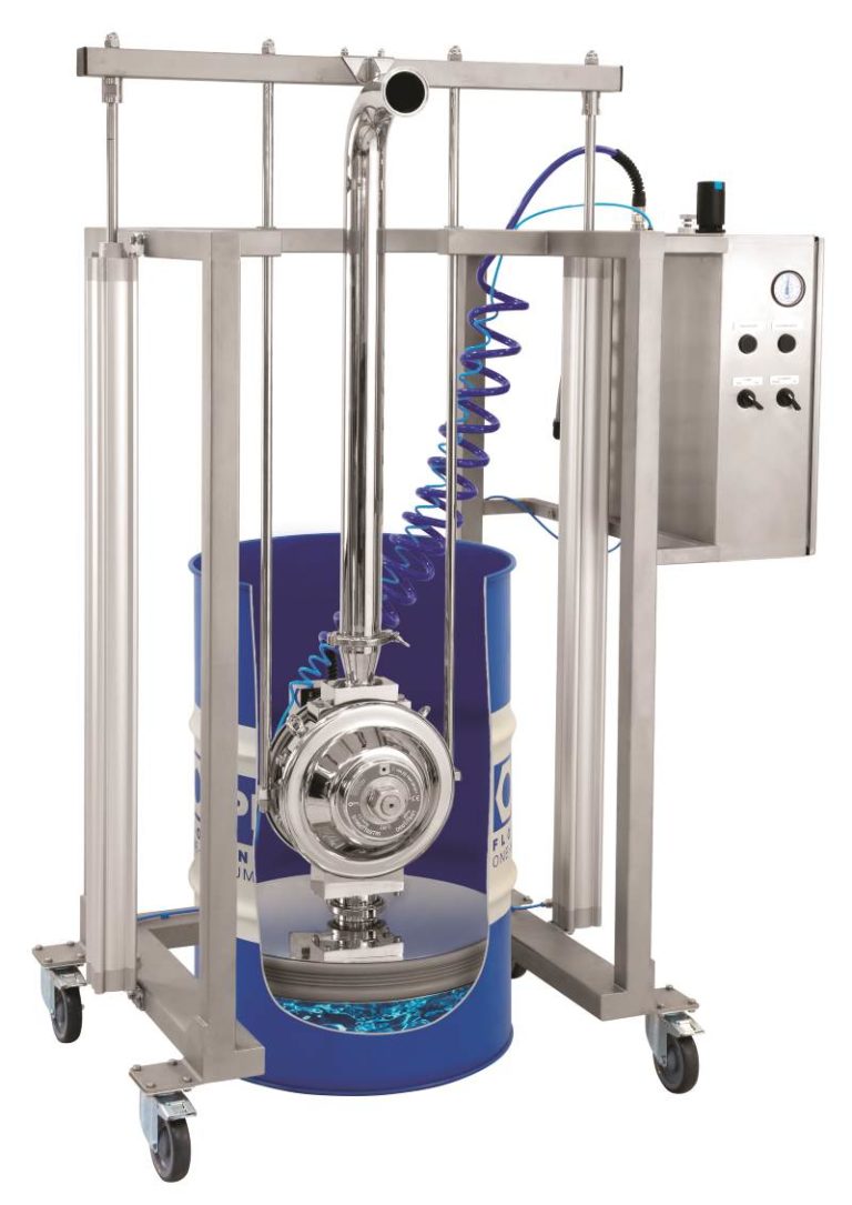 AODD in ‘One Nut’ technology for barrel unloading | Delta p - Pumps ...